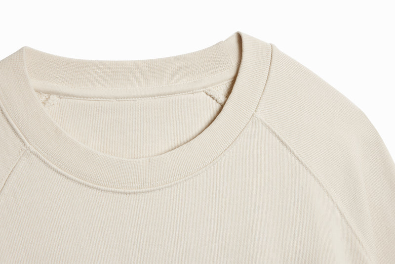 Parchment Ultra Heavyweight Organic French Terry Crew